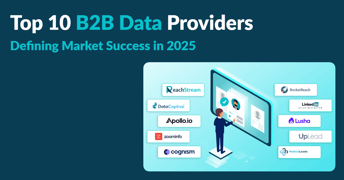 B2B Data Providers of 2025: Features, Implementations & Pricing