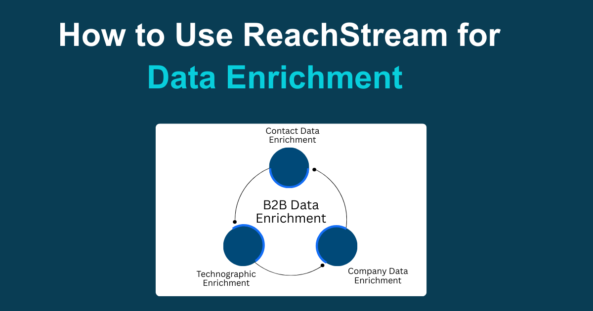 How to Use ReachStream for Data Enrichment
