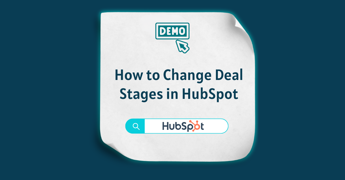 How to Change Deal Stages in HubSpot: 1 Min Guide
