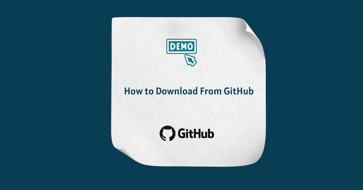 How to Download From GitHub