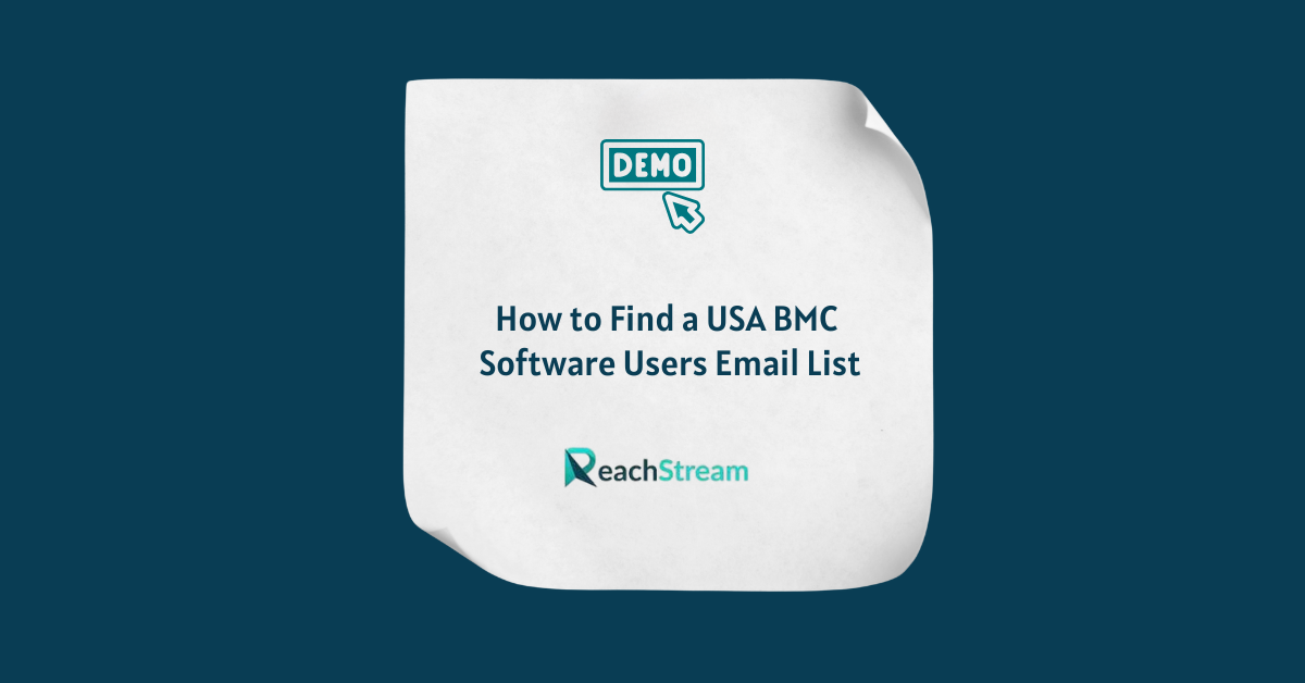 How to Find a USA BMC Software Users Email List