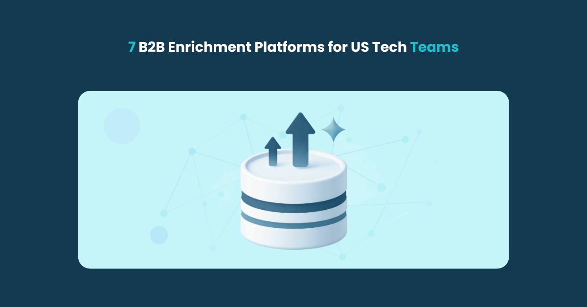7 Best B2B Enrichment Platforms for US Tech Teams